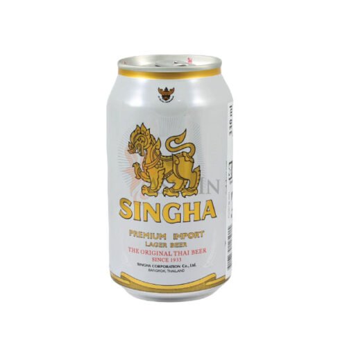 SINGHA LAGER BEER CAN - The Spirits ministry